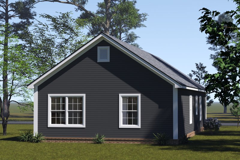 Cottage Style House Plan - 4 Beds 3 Baths 1352 Sq/Ft Plan #513-2376 ...