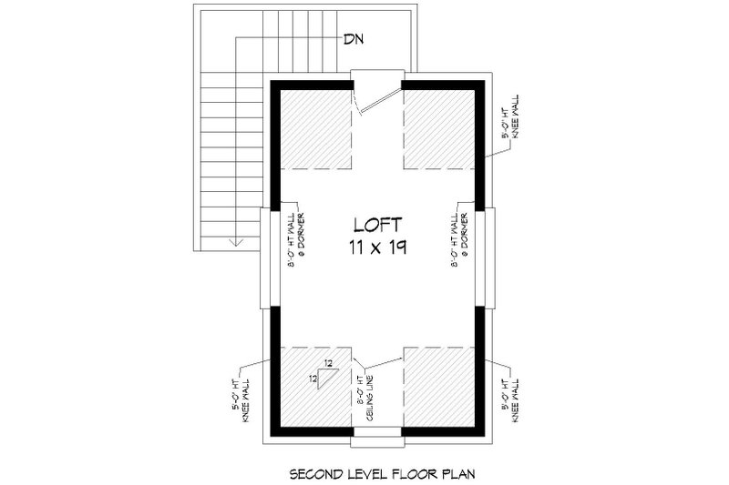 Country Style House Plan - 0 Beds 0 Baths 480 Sq/Ft Plan #932-302 ...
