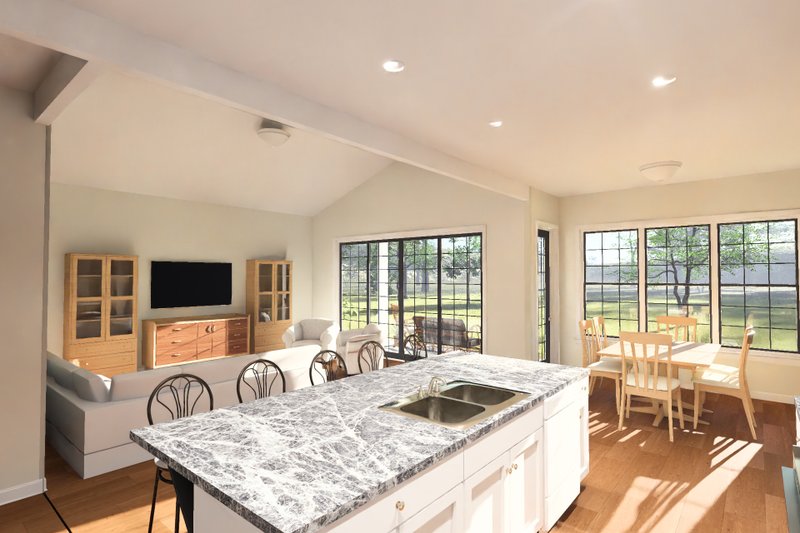 Farmhouse Style House Plan - 4 Beds 2.5 Baths 1897 Sq/Ft Plan #513-2428 ...