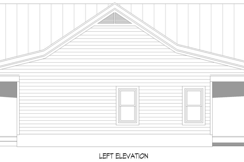 Country Style House Plan - 3 Beds 2 Baths 1425 Sq/Ft Plan #932-1310 ...