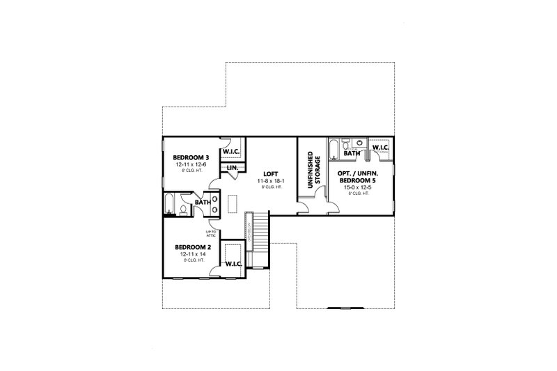 Farmhouse Style House Plan - 4 Beds 3 Baths 3110 Sq/Ft Plan #1080-29 ...