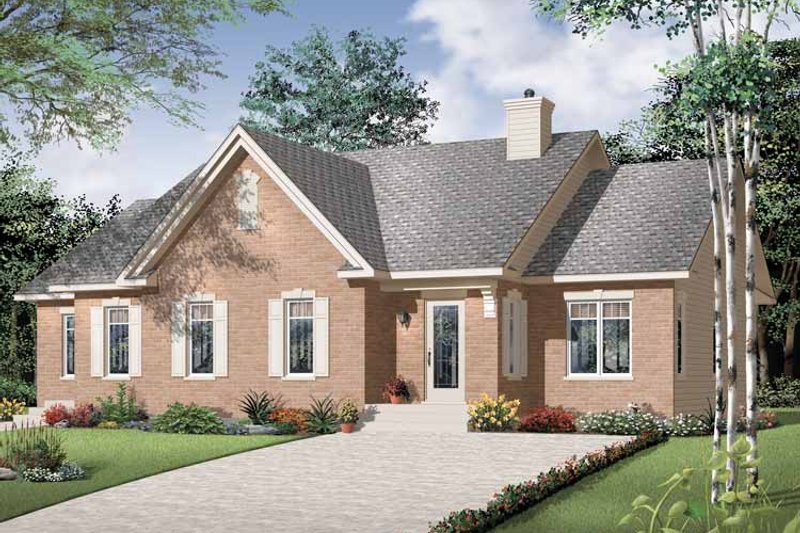 Craftsman Style House Plan - 3 Beds 2 Baths 2020 Sq/Ft Plan #23-2394 ...