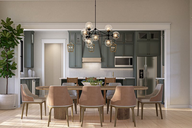 Farmhouse Style House Plan - 3 Beds 2.5 Baths 2397 Sq/Ft Plan #430-329 ...