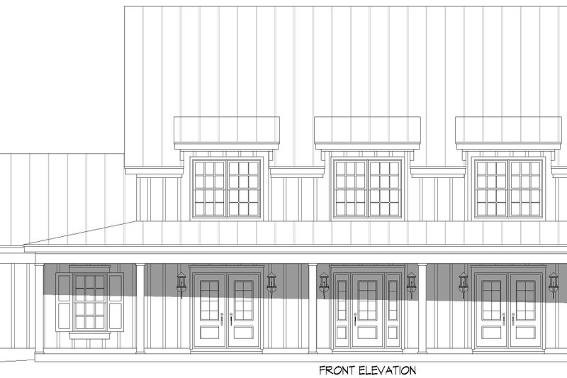 Farmhouse Style House Plan - 3 Beds 3.5 Baths 2400 Sq/Ft Plan #932-1155 ...