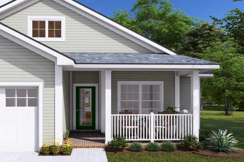 Cottage Style House Plan - 3 Beds 2 Baths 1521 Sq/Ft Plan #513-2256 ...