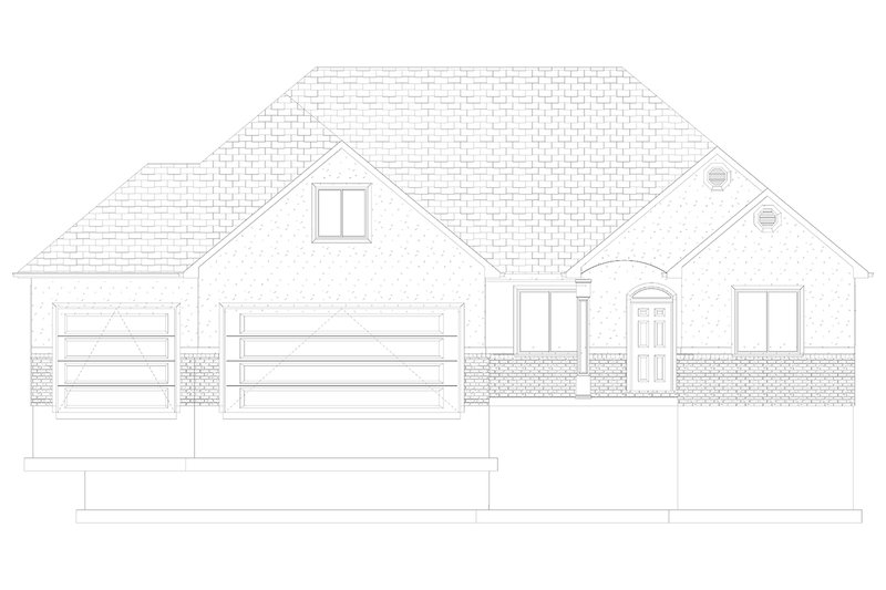 Traditional Style House Plan - 3 Beds 2.5 Baths 1999 Sq/Ft Plan #1060 ...
