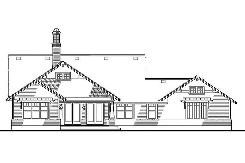 Craftsman Style House Plan - 3 Beds 2 Baths 1879 Sq/Ft Plan #120-187 ...