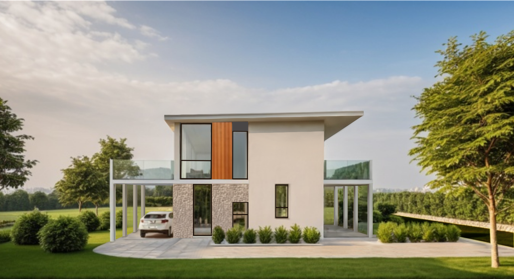 Contemporary Style House Plan - 3 Beds 3 Baths 2164 Sq/Ft Plan #542-23 ...