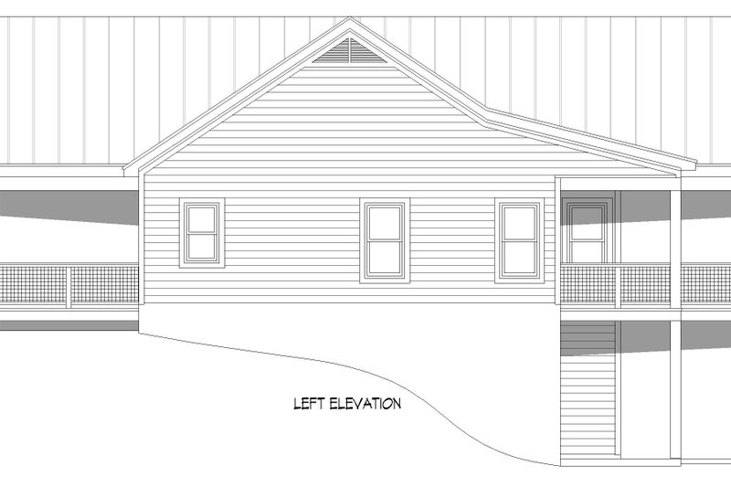 Southern Style House Plan - 2 Beds 2 Baths 1357 Sq/Ft Plan #932-804 ...