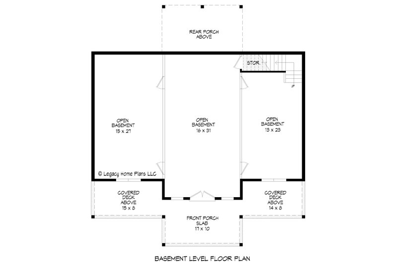 Southern Style House Plan - 2 Beds 2 Baths 1357 Sq/Ft Plan #932-804 ...