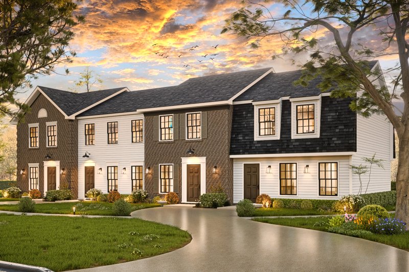 Modern Style House Plan - 8 Beds 4 Baths 4618 Sq/Ft Plan #54-646 ...