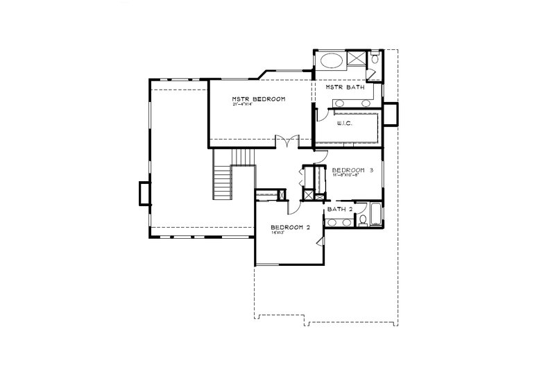 Craftsman Style House Plan - 4 Beds 3 Baths 2914 Sq/Ft Plan #515-71 ...