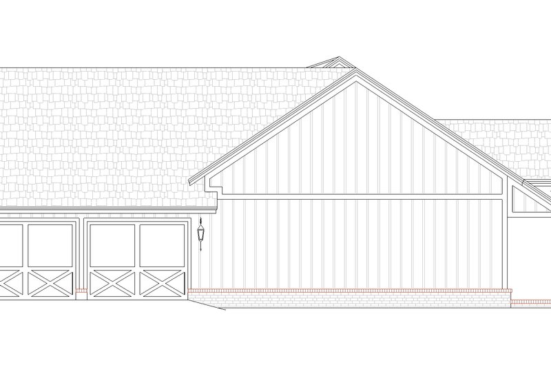 Farmhouse Style House Plan - 3 Beds 2 Baths 1512 Sq/Ft Plan #45-631 ...