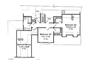 Traditional Style House Plan - 3 Beds 2.5 Baths 1984 Sq/Ft Plan #41-144 ...