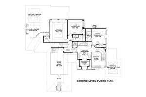 European Style House Plan - 4 Beds 4.5 Baths 4098 Sq/Ft Plan #81-13840 ...