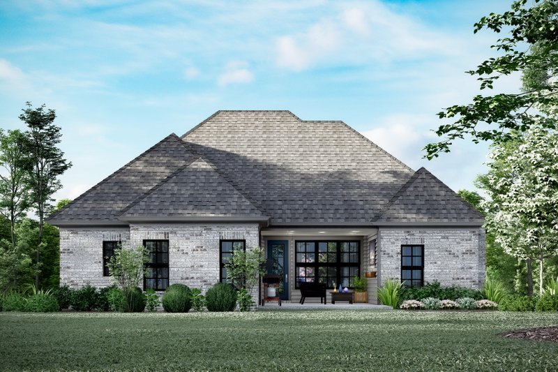 Southern Style House Plan - 3 Beds 2 Baths 1628 Sq/Ft Plan #1081-38 ...