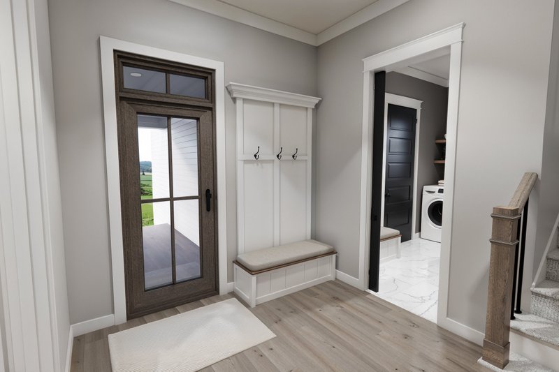 Farmhouse Style House Plan - 3 Beds 3.5 Baths 2454 Sq/Ft Plan #51-1260 ...