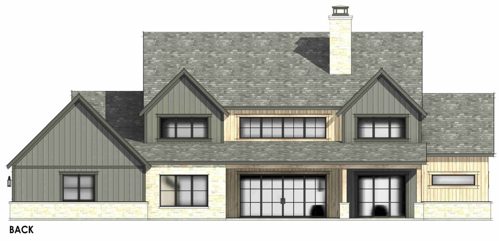 Tudor Style House Plan - 4 Beds 4.5 Baths 4628 Sq/Ft Plan #1096-184 ...