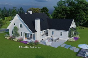 Bungalow Style House Plan - 3 Beds 2.5 Baths 1999 Sq/Ft Plan #929-1166 ...