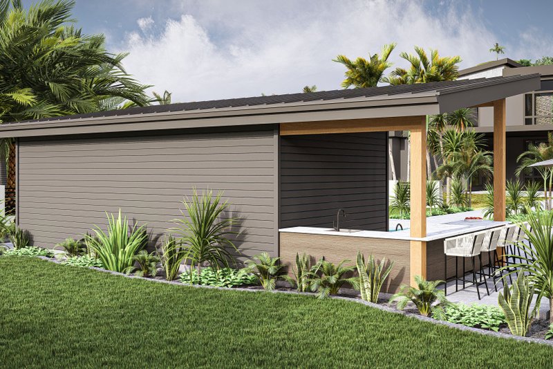 Modern Style House Plan - 0 Beds 1 Baths 345 Sq/Ft Plan #455-469 ...