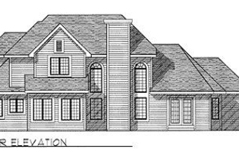 European Style House Plan - 3 Beds 2.5 Baths 2575 Sq/Ft Plan #70-412 ...