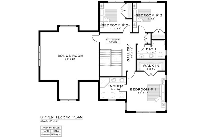 Farmhouse Style House Plan - 3 Beds 2.5 Baths 2760 Sq/Ft Plan #1101-11 ...
