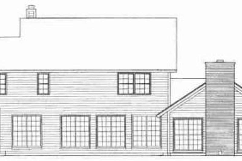 Country Style House Plan - 4 Beds 3 Baths 2615 Sq/Ft Plan #72-307 ...