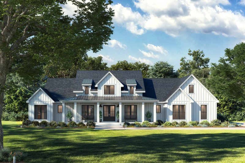 Farmhouse Style House Plan - 3 Beds 3.5 Baths 2379 Sq/Ft Plan #430-412 ...