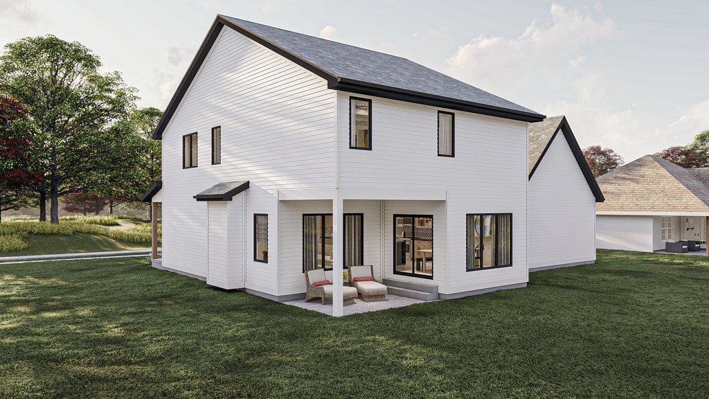 Modern Style House Plan - 3 Beds 2.5 Baths 2216 Sq/Ft Plan #455-626 ...