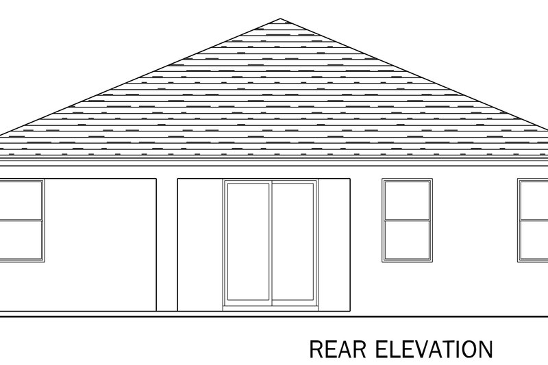 Traditional Style House Plan - 4 Beds 3 Baths 2106 Sq/Ft Plan #1058-254 ...