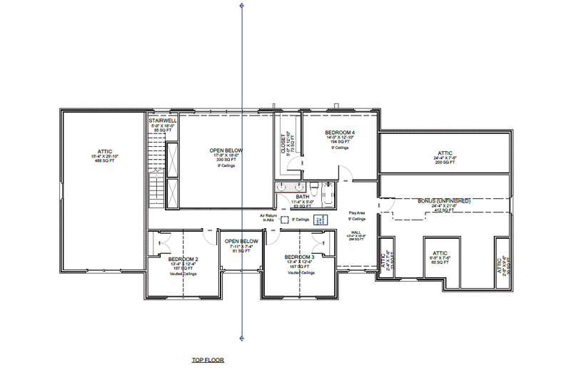 Contemporary Style House Plan - 4 Beds 3.5 Baths 3005 Sq/Ft Plan #1116 ...