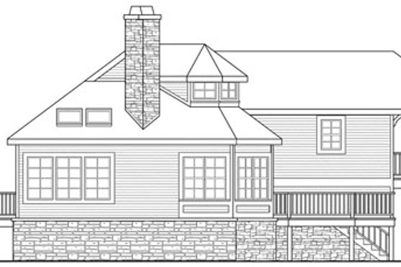 Craftsman Style House Plan - 3 Beds 2.5 Baths 1983 Sq/Ft Plan #124-784 ...