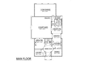 Colonial Style House Plan - 5 Beds 5 Baths 6279 Sq/Ft Plan #458-6 ...