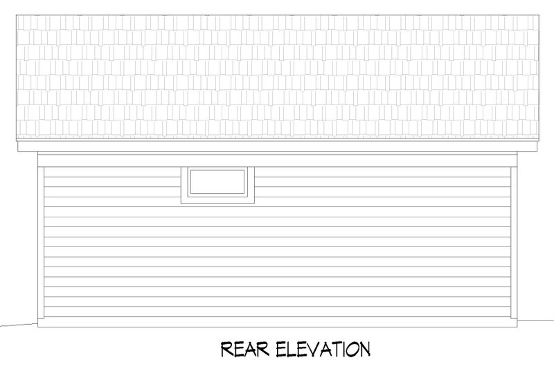 Traditional Style House Plan - 0 Beds 1 Baths 138 Sq/Ft Plan #932-755 ...