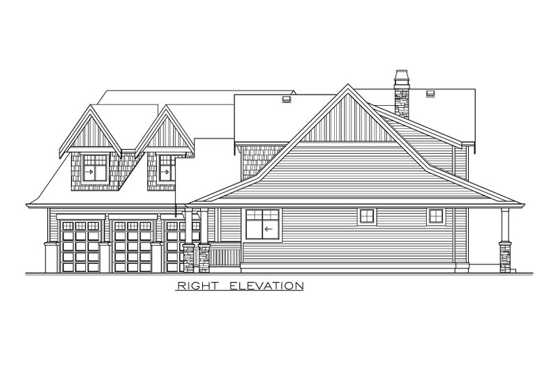 Farmhouse Style House Plan - 4 Beds 2.5 Baths 4057 Sq/Ft Plan #1100-24 ...