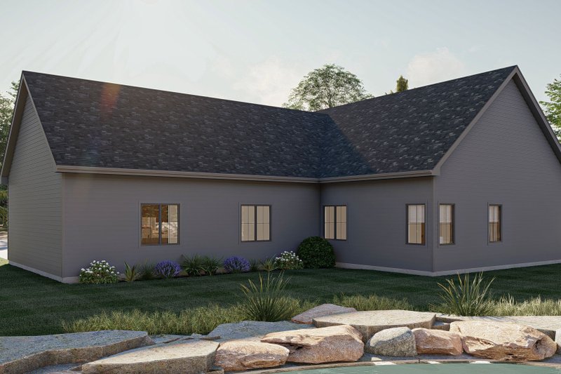 Barndominium Style House Plan - 3 Beds 2 Baths 1691 Sq/Ft Plan #455-592 ...