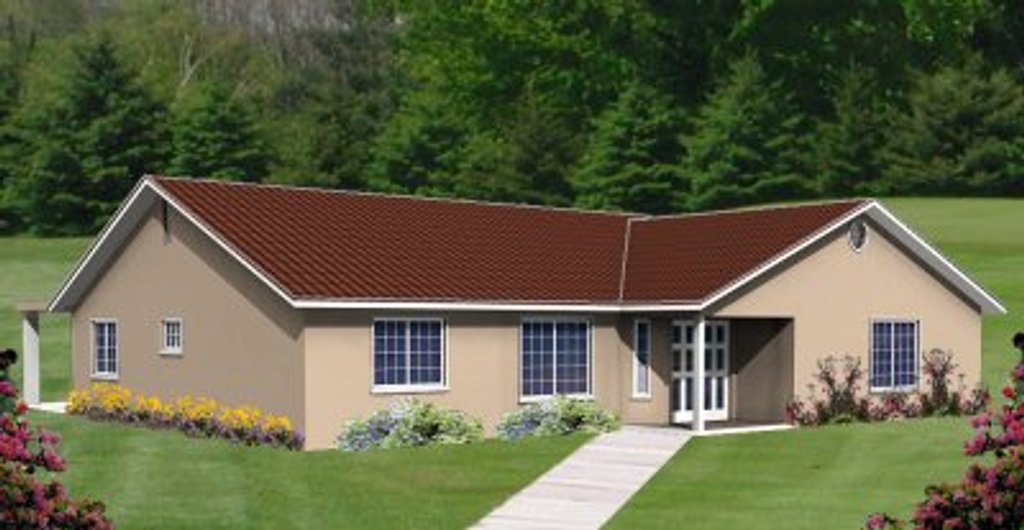 Adobe / Southwestern Style House Plan - 3 Beds 2 Baths 2237 Sq/Ft Plan ...