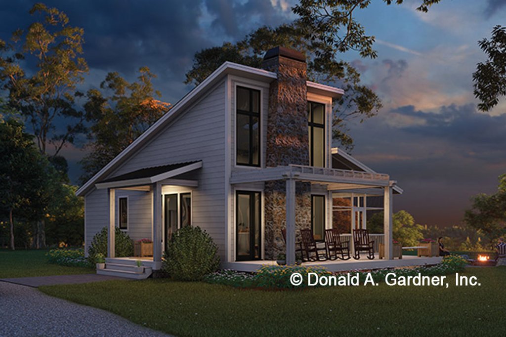 Modern Style House Plan - 1 Beds 1 Baths 872 Sq/Ft Plan #929-1198 ...