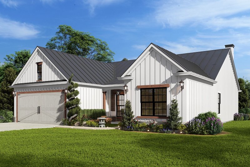 Ranch Style House Plan - 3 Beds 2 Baths 1923 Sq/Ft Plan #54-568 ...