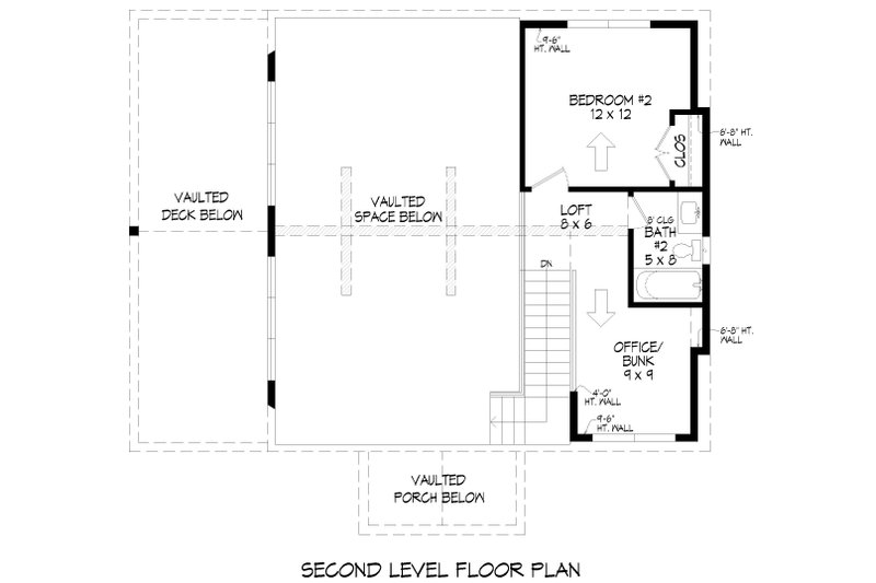 Farmhouse Style House Plan - 2 Beds 2 Baths 1975 Sq/Ft Plan #932-1153 ...