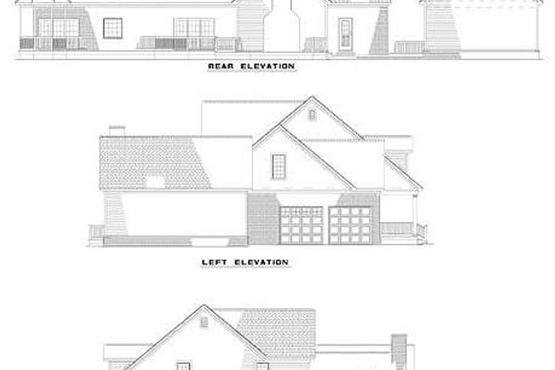 Country Style House Plan - 5 Beds 3.5 Baths 4382 Sq/Ft Plan #17-253 ...