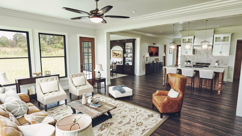 Farmhouse Style House Plan - 3 Beds 2.5 Baths 2839 Sq/Ft Plan #54-588 ...