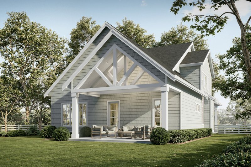 Farmhouse Style House Plan - 3 Beds 2.5 Baths 2470 Sq/Ft Plan #1114-20 ...