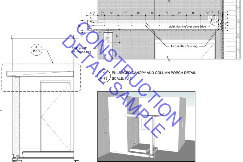 Modern Style House Plan - 1 Beds 1 Baths 430 Sq/Ft Plan #905-7 ...