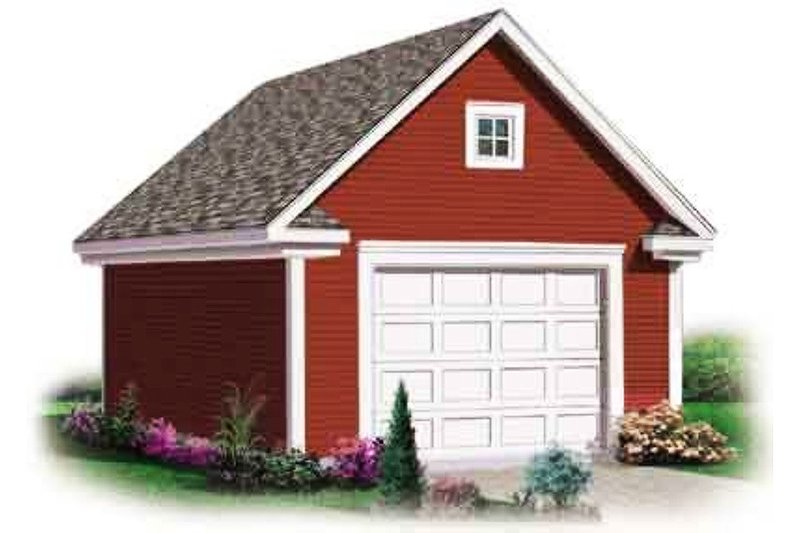 Traditional Style House Plan - 0 Beds 0 Baths 656 Sq/Ft Plan #23-428 ...