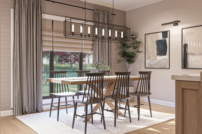 Modern Style House Plan - 3 Beds 2.5 Baths 2104 Sq/Ft Plan #455-363 - Eplans.com