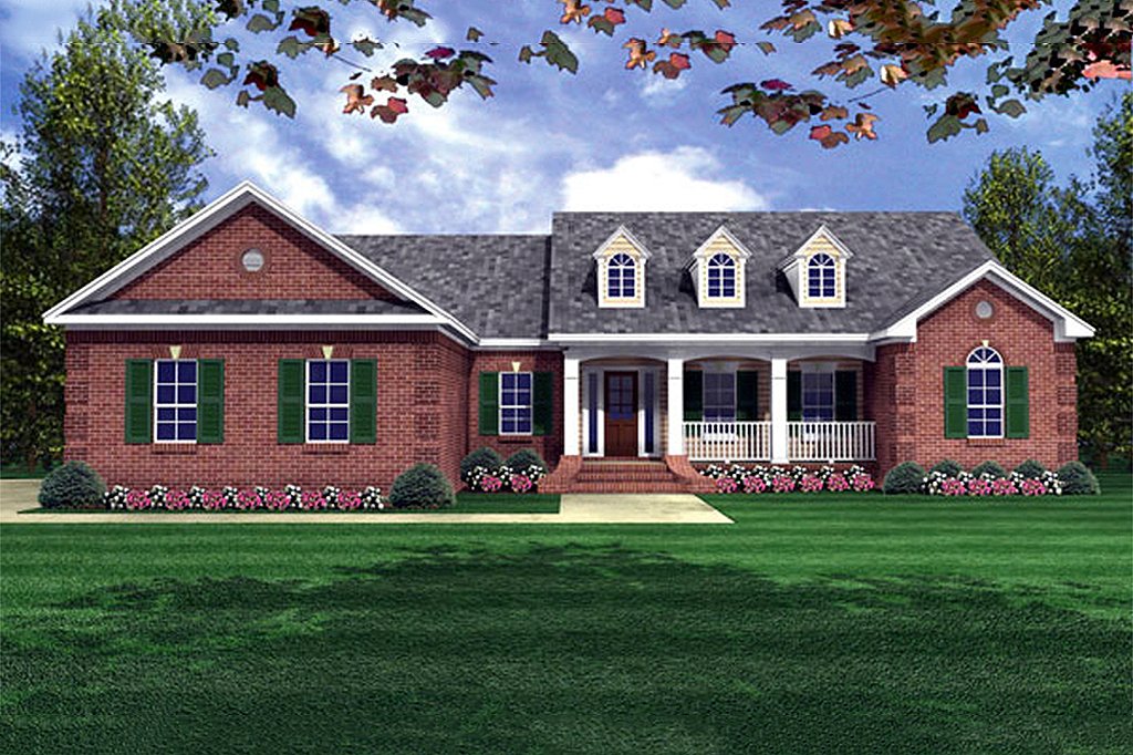 Country Style House Plan 4 Beds 2 5 Baths 2000 Sq Ft Plan 21 145 Country Style House Plan 4 Beds 2 5 Baths 2000 Sq Ft Plan 21 145