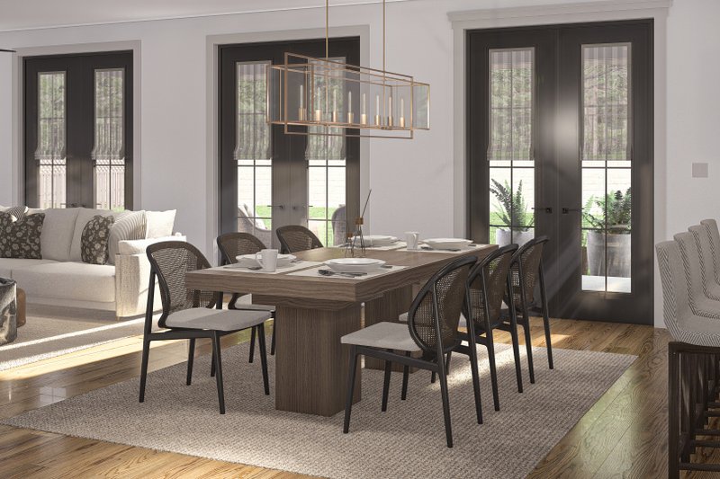 Colonial Style House Plan - 3 Beds 3.5 Baths 3396 Sq/Ft Plan #455-467 ...