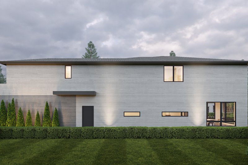 Contemporary Style House Plan - 4 Beds 4.5 Baths 4404 Sq/Ft Plan #1066 ...