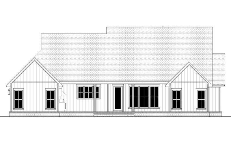 Farmhouse Style House Plan - 4 Beds 2.5 Baths 2364 Sq/Ft Plan #430-411 ...